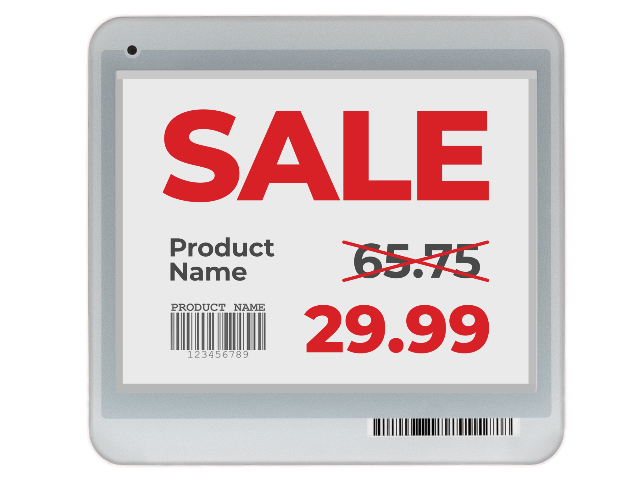 Electronic Price Tag | @attitudecom